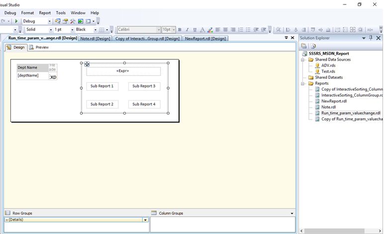 How To Use Checkbox In SSRS